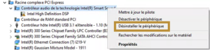 Windows 10 : problème audio "Intel High Definition DSP"